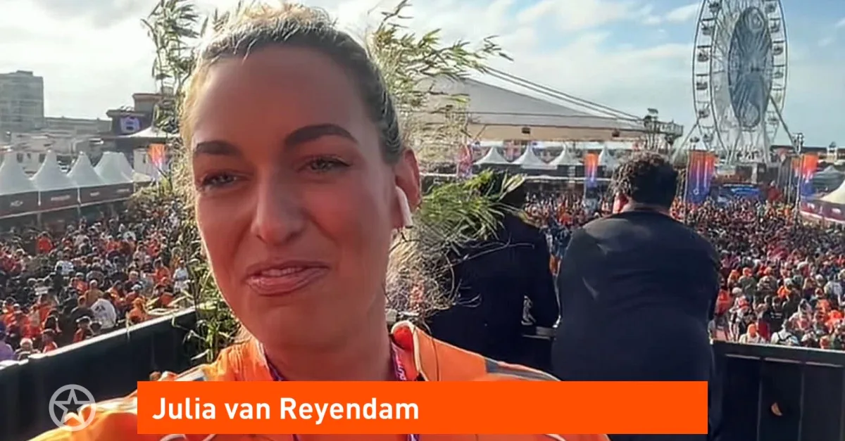 Shownieuws: Julia van Reyendam op de tweede dag Formule 1 in Zandvoort