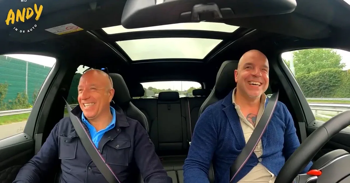 Bij Andy in de Auto: Andy van der Meijde kan over niks anders praten dan seks